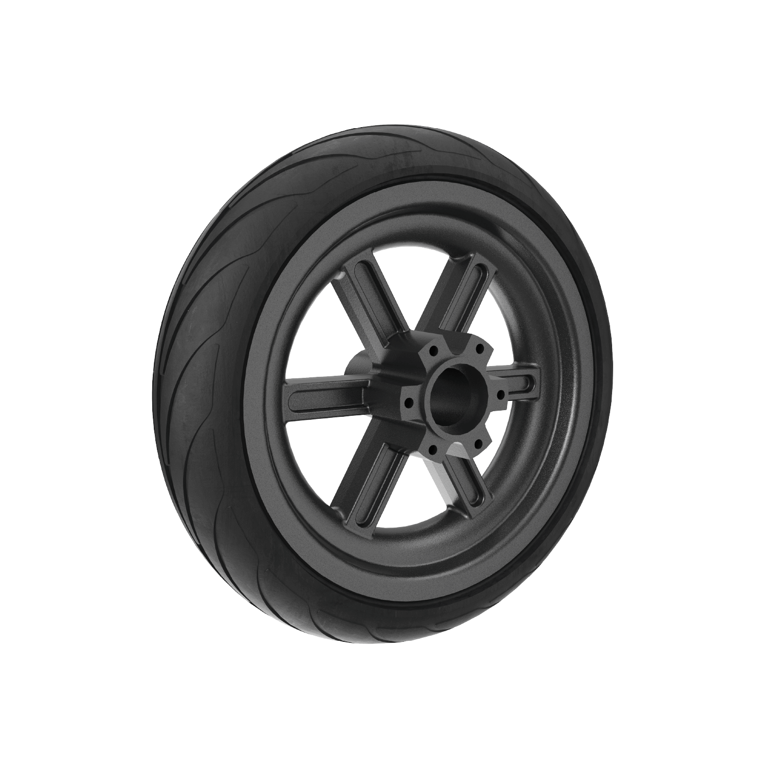 ES20 Solid Rear Wheel Assembly – OKAI